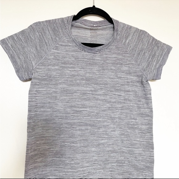 lululemon athletica | Tops | Lululemon Grey Swiftly Tech Short Sleeve Top 8 | Poshmark